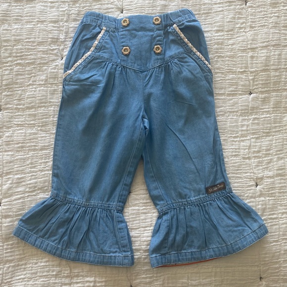 Matilda Jane | Bottoms | Matilda Jane Button Flare Pants | Poshmark